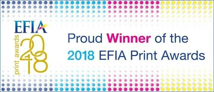 Eight more awards from the EFIA 2018 Print Awards - Roberts Mart